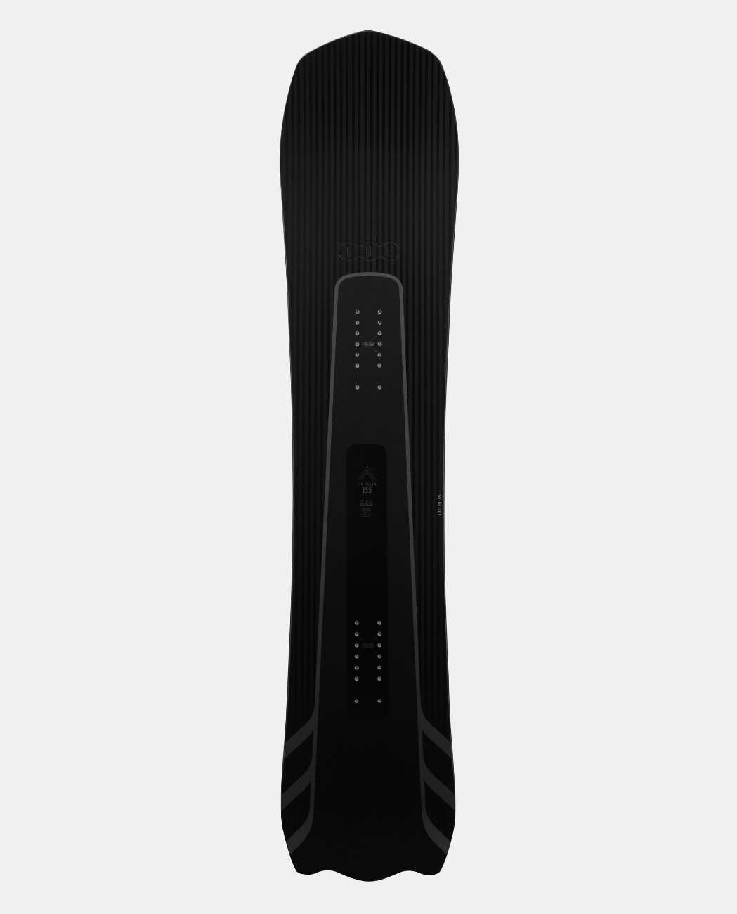 THE Delta - Black snowboard - Black edition - THE Boards Company